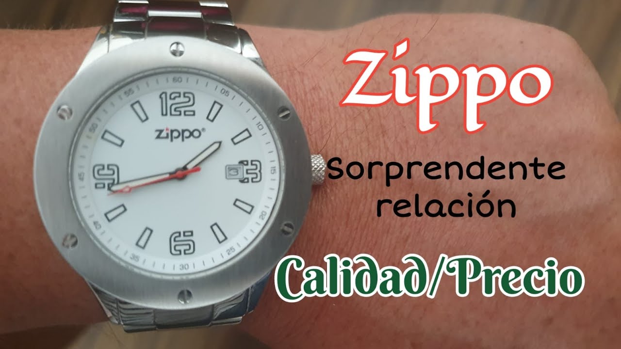 Reloj Zippo, reseña completa. Un reloj de moda con una extraordinaria ...