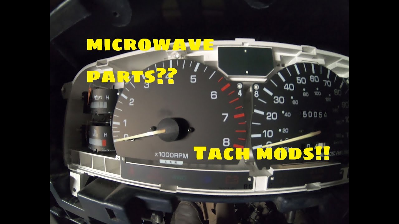 Modified SR5 Toyota Tach for Engine Swap - YouTube