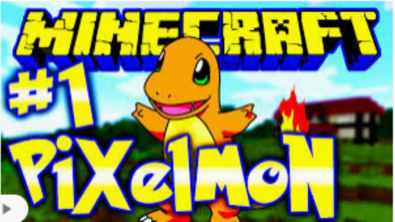 The cute little charmander (pixelmon survival #1) - YouTube