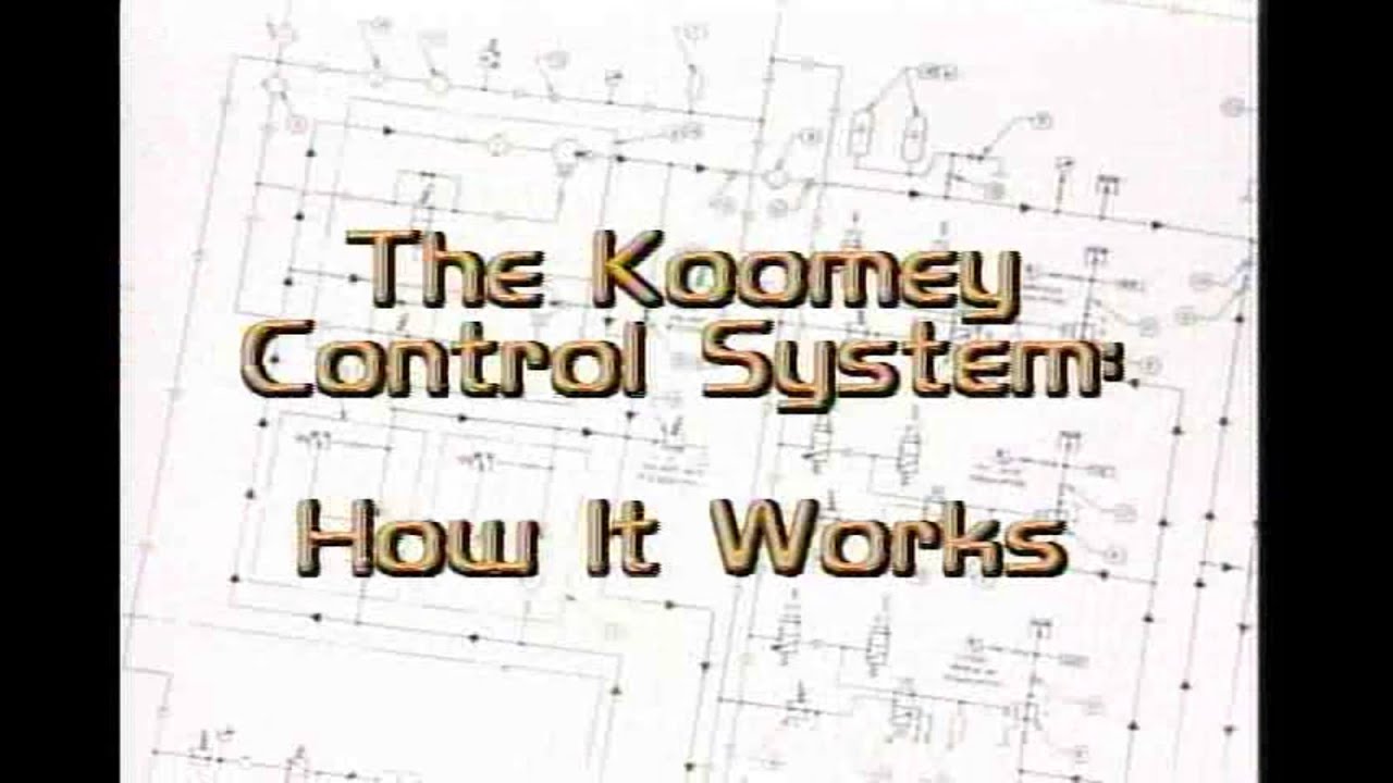 Koomey Unit - How It Works - YouTube