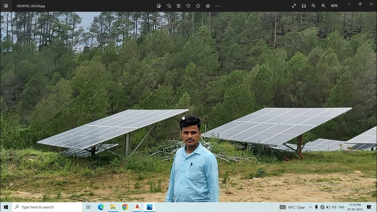 How to Design Ground Mounted solar Structure in AutoCAD I Fabrication I ...