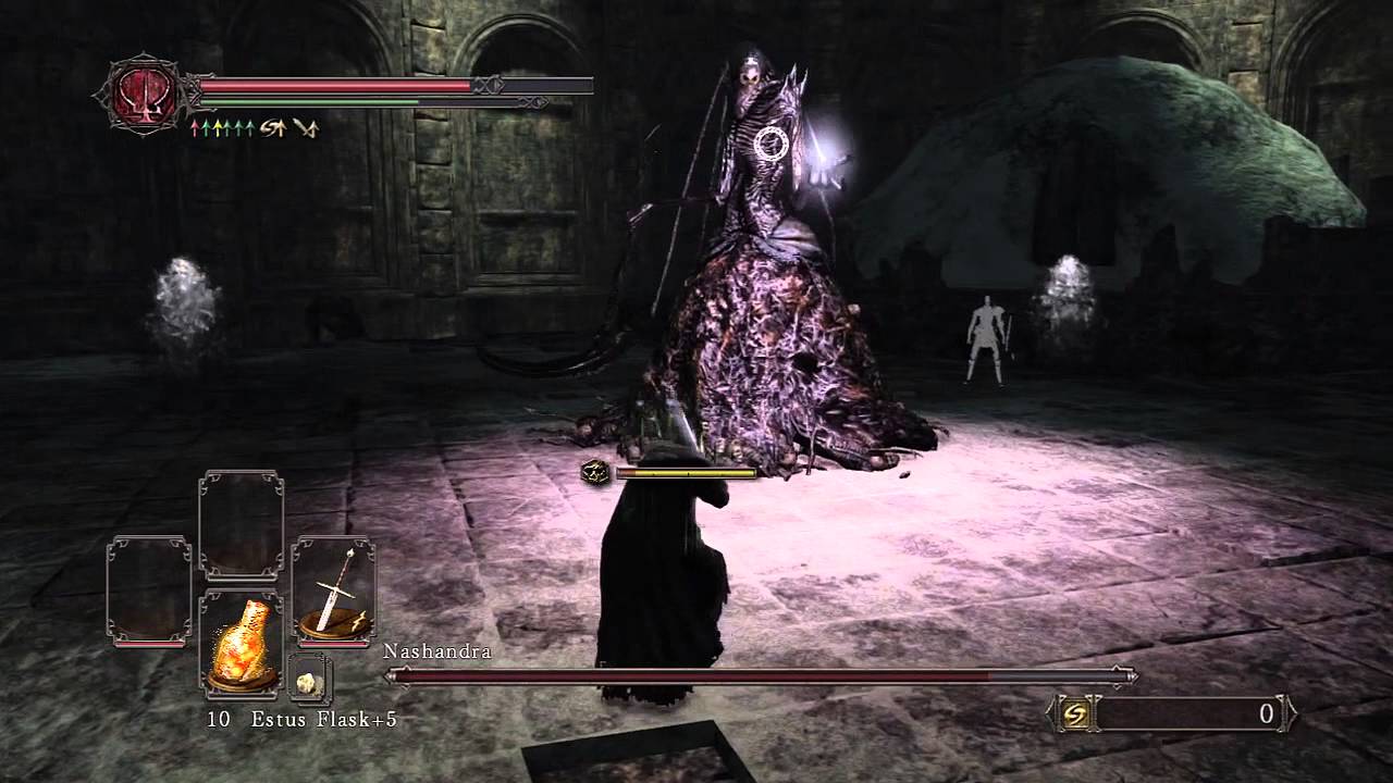 [Dark Souls 2] Nashandra Boss Fight - YouTube