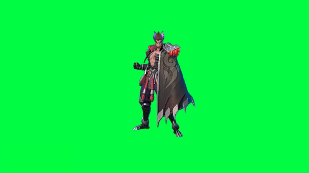 Yu Zhong Green Screen New Hero Mobile Legend Bang Bang - YouTube