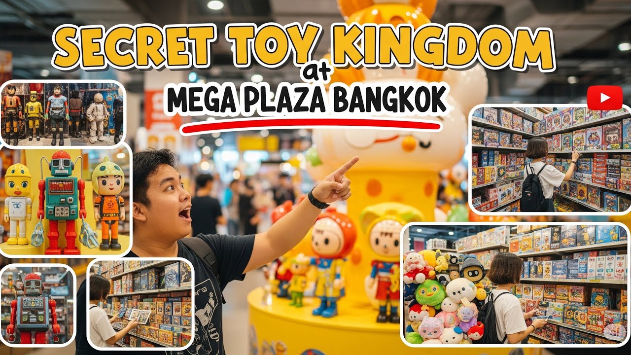 MIND-BLOWING 🤯- Secret Toy Kingdom - Exploring Mega Plaza, Bangkok ...
