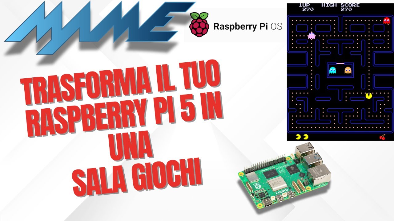 3)Trasforma il tuo Raspberry Pi 5 in una sala giochi con MAME! - YouTube