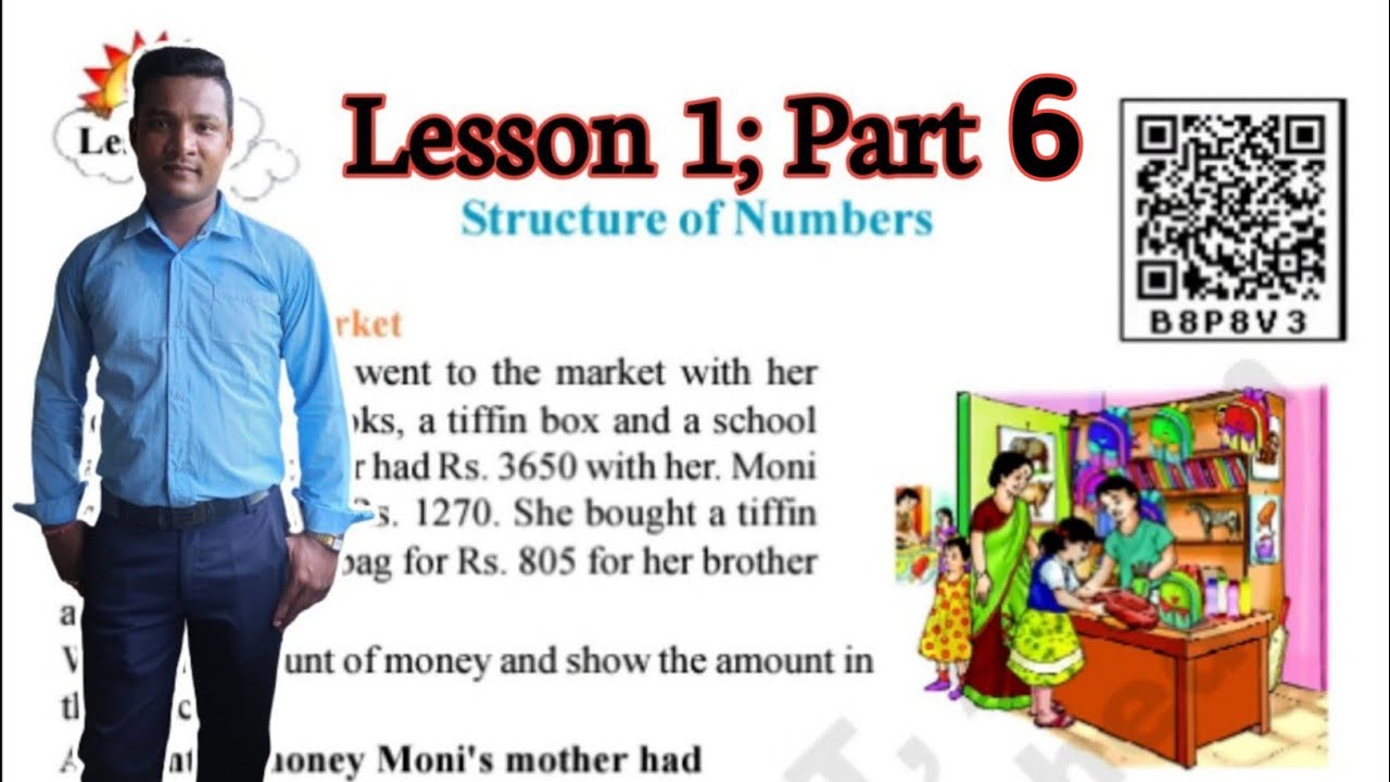 Class 6 math chapter 1 Structure of Numbers in english medium solutions ...
