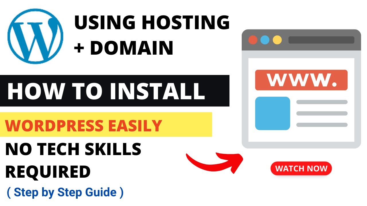 Install Wordpress In Hostinger H Panel How To Setup Web Hosting And Domain Complete Tutorial