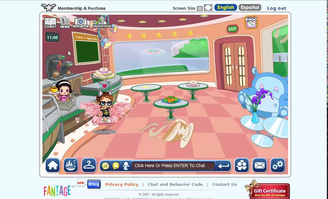 How To Get Behind The Window In Star Cafe In Fantage - YouTube