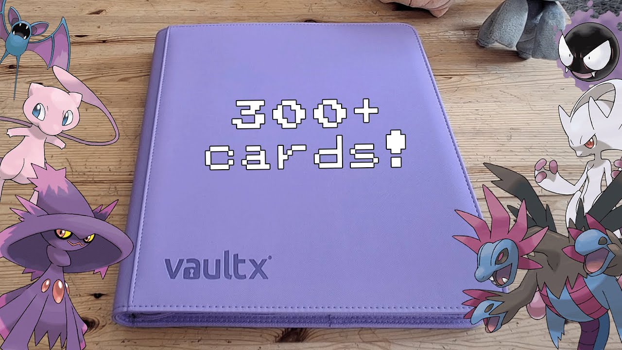 Pokémon Card Binder Collection - The Big Purple One - YouTube