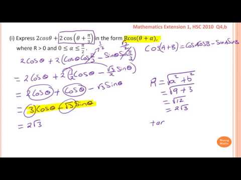 The Auxiliary Angle Method part 4 - YouTube