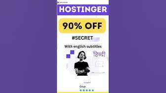 Hostinger coupon code | Hostinger Promo and Discount Code 2024 | #updated Hostinger coupon New