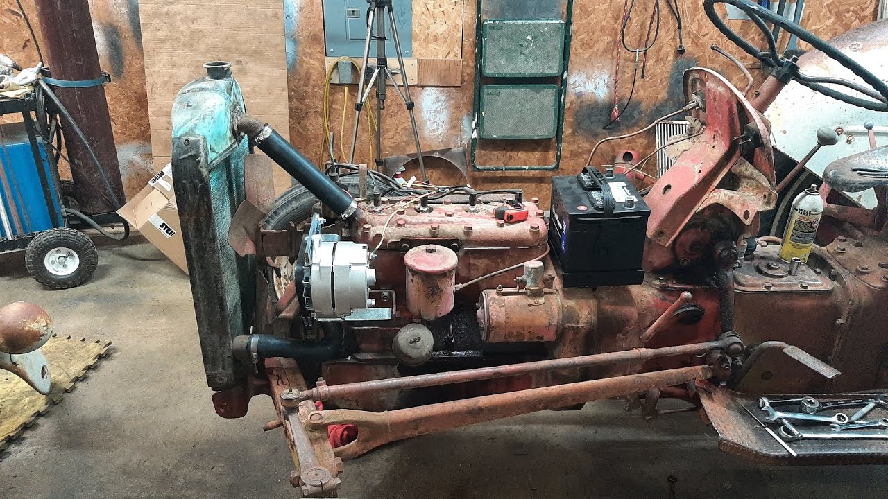 The 8N Project - 12 Volt Conversion Pt 1 - YouTube