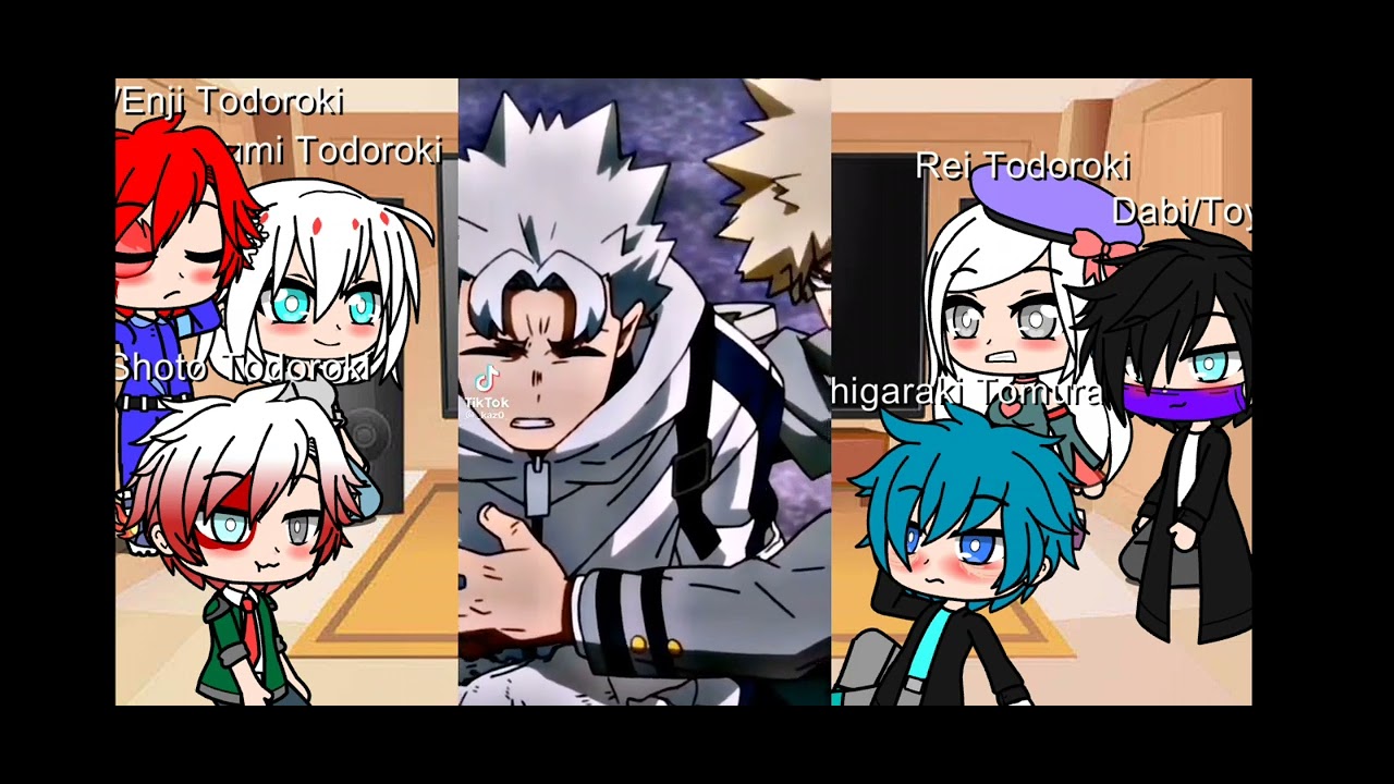 Todoroki family and Shigaraki react to Natsuo and Shiganat//Shigaraki x ...