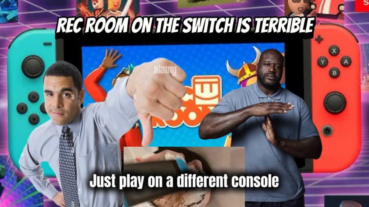 Rec Room on the Switch Is BAD | Rec Room on Nintendo Switch - YouTube
