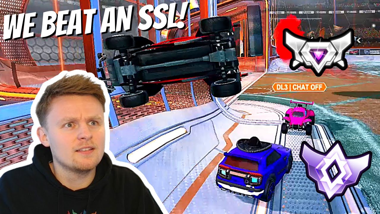 WE BEAT AN SSL! - Rocket League Snow Day Road to SSL #5 - YouTube
