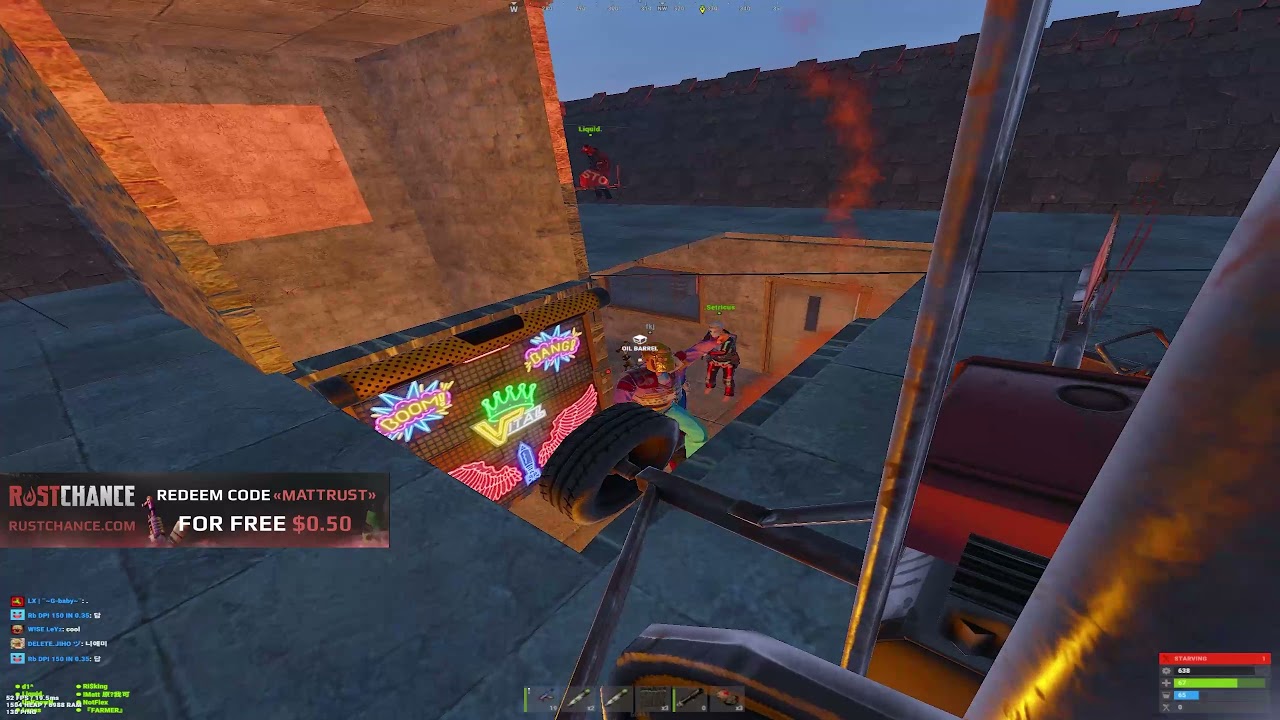 POV : your teammates are monkeys in RUST - YouTube