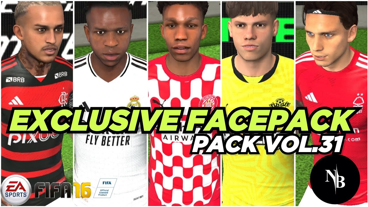 EXCLUSIVE FACEPACK VOL.31 FIFA 16 MOBILE - YouTube