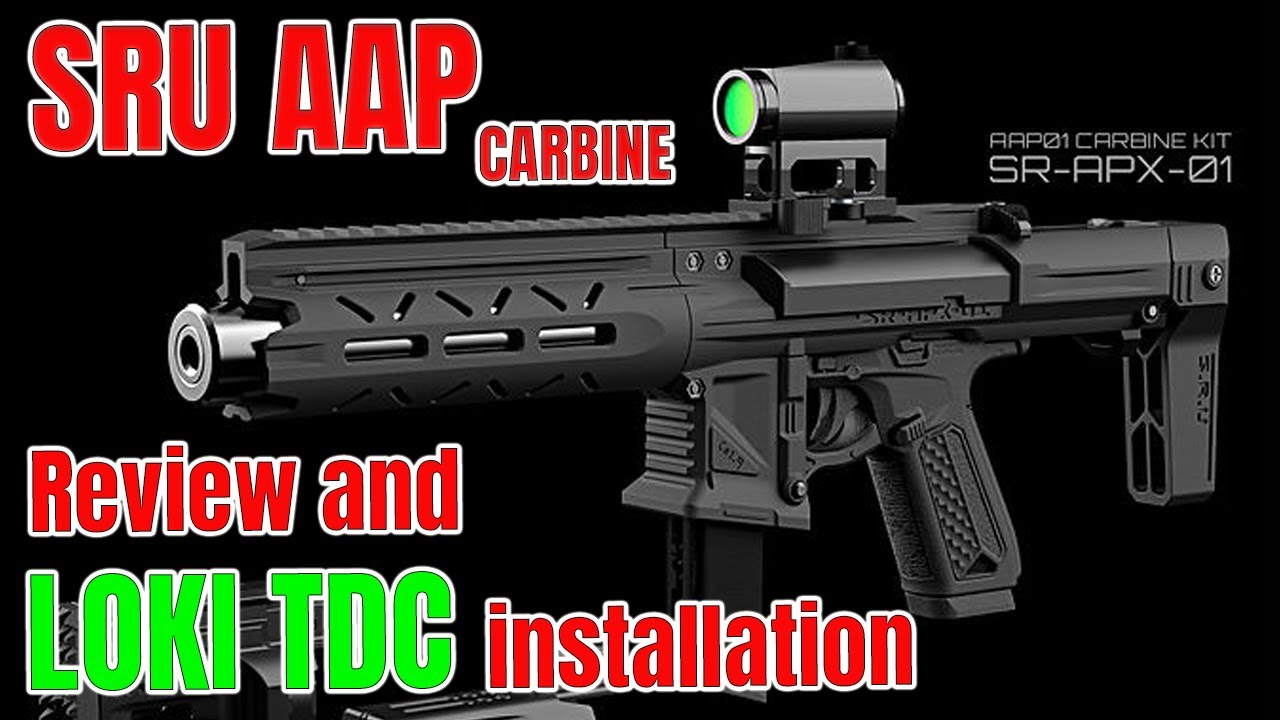 SRU APX-01 review, assembly, and install of Hadron Airsoft Designs LOKI ...