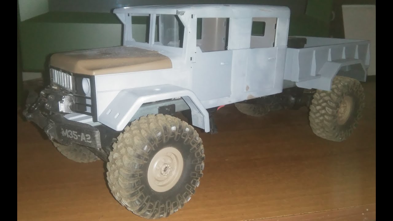 WPL 4 DOORS DEUCE & A HALF RC PART 2 - YouTube