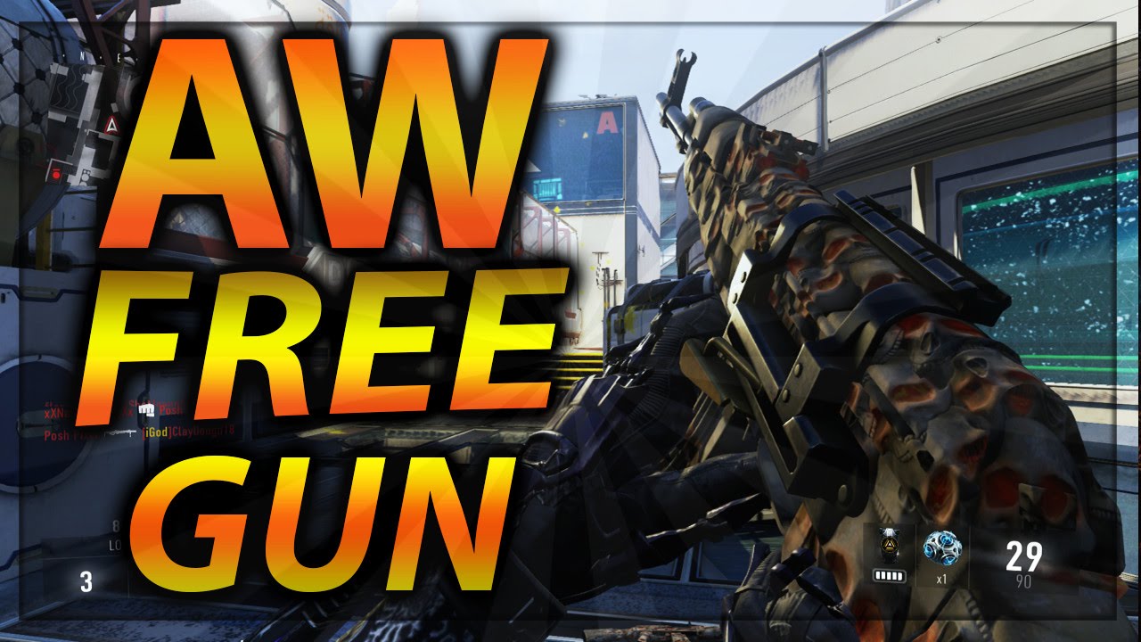 FREE"LEGENDARY AK47 UNFORGIVING"IN COD AW-HOW TO GET AK47 IN Advanced ...