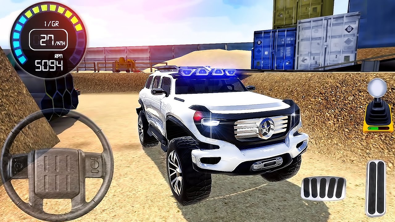 Mercedes Benz Ener-G-Force Driving Simulator - Construction Site 4х4 ...