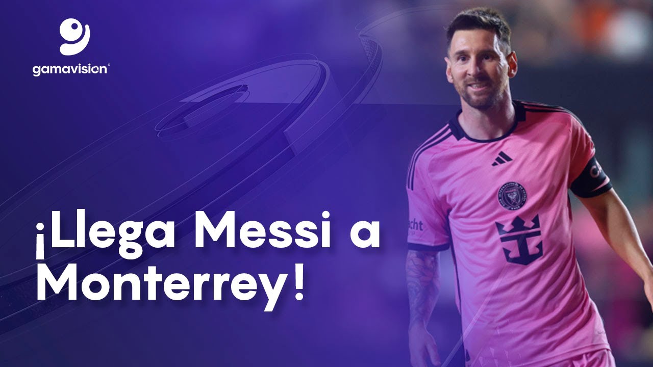 Lionel Messi en Monterrey, Nuevo León - YouTube