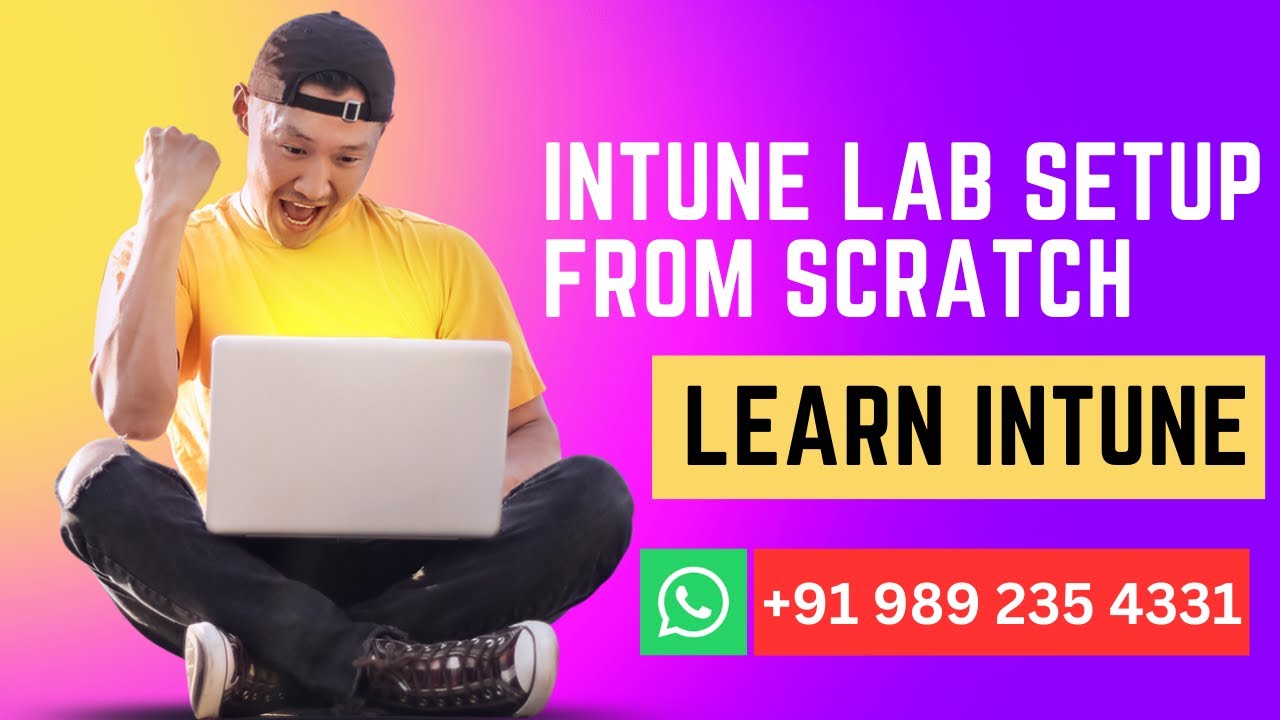 Microsoft Intune Training From Scratch | Build Windows 10 Machine For ...