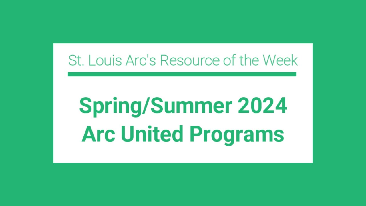 2024 Spring and Summer Arc United programs - YouTube