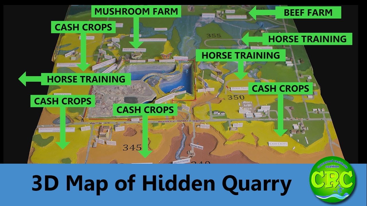 3D Map of Hidden Quarry hosted by Susan Johnson - YouTube