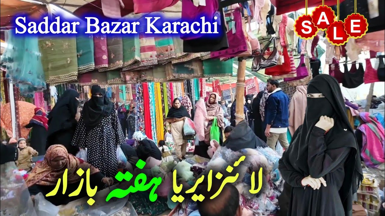 Hafta Bazar Sadar Karachi 2025 Latest Update Ep-28 | Lines Area Hafta ...