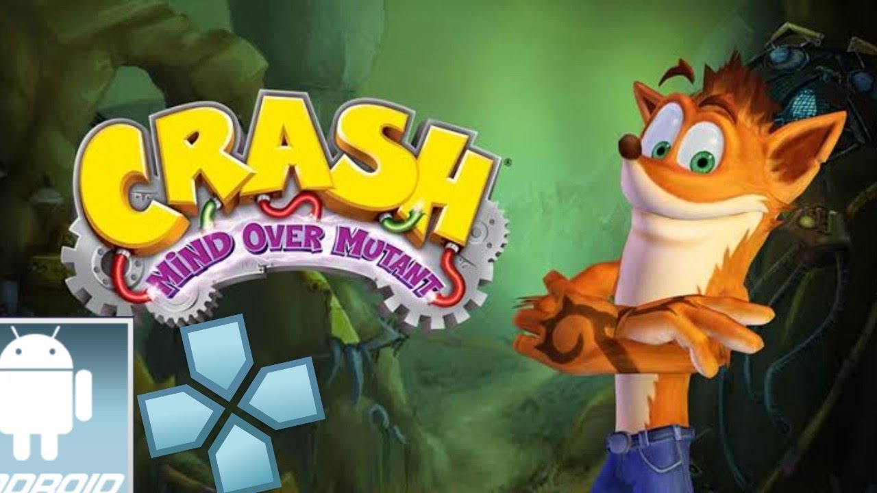probando crash Bandicoot PSP Android - YouTube
