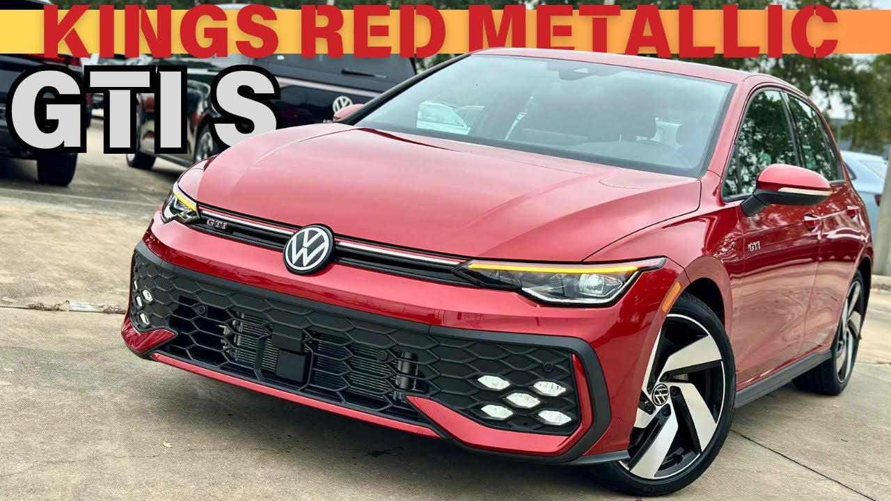 2025 VW Golf GTI S Is The Hottest Entry-Level Hatchback In Kings Red ...