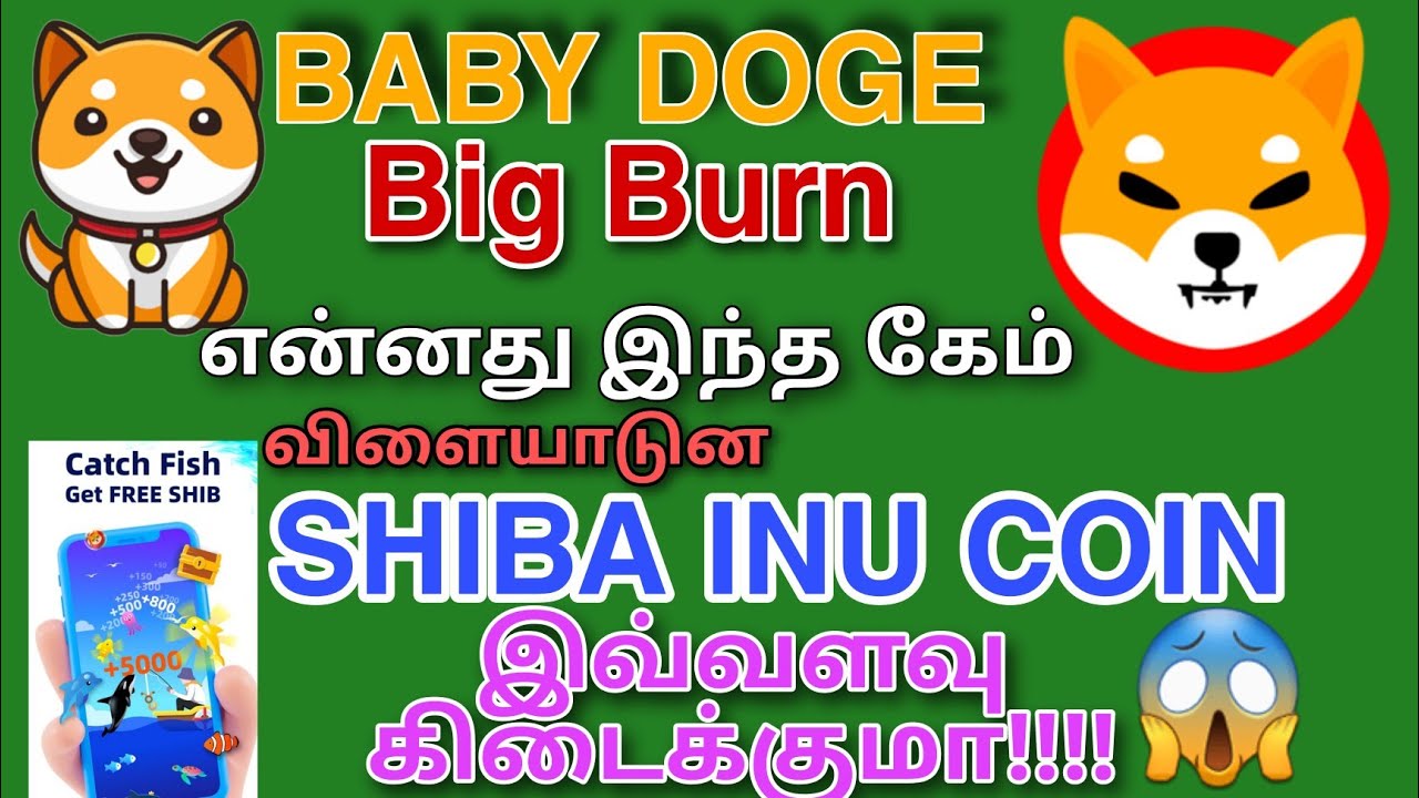 SHIBA INU COIN FREE🥳BABY DOGE BURN 7T🔥DODO FISH Catch SHIB EARN 🚀M A ...
