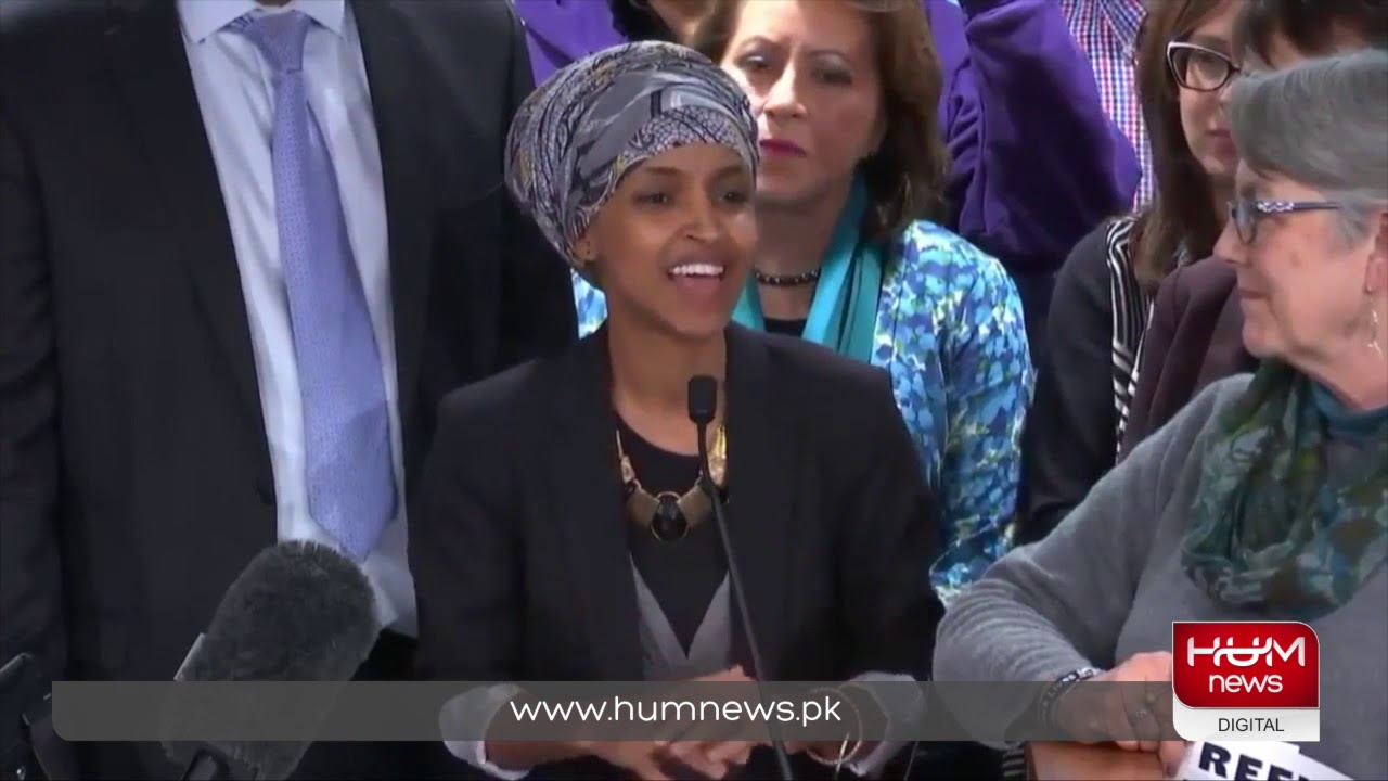 Two Muslim women, Ilhan Omar and Rashoda Talib, elected to US Congress ...