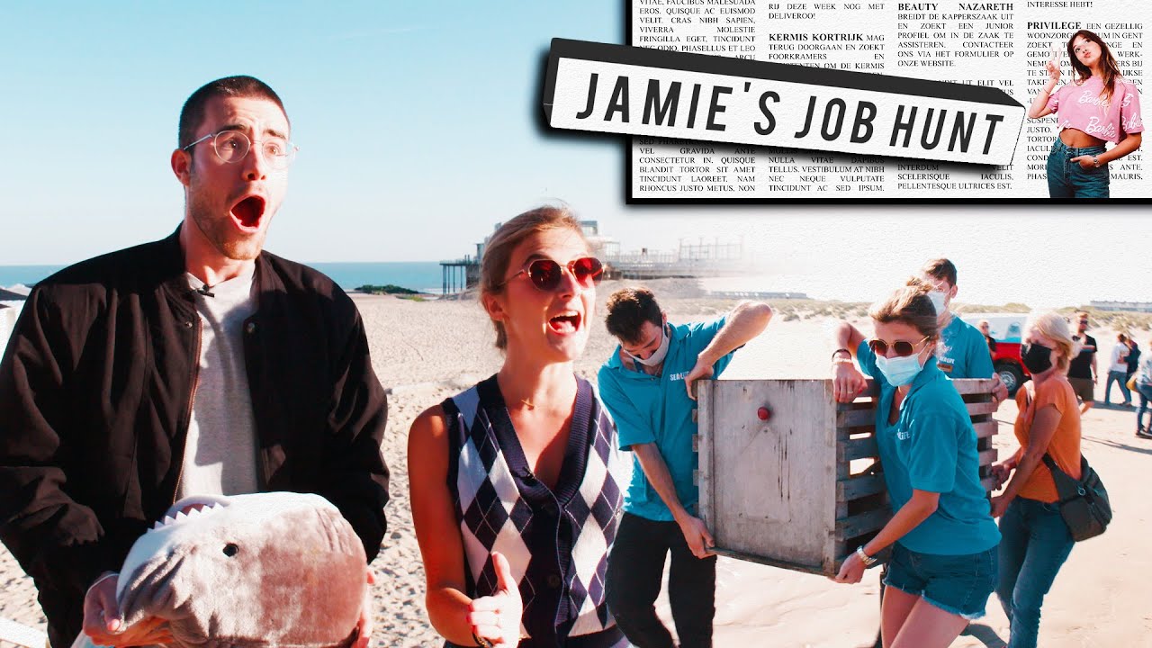 Jamie's Job Hunt: Jamie-Lee en Jonatan Medart laten een zeehond vrij in ...