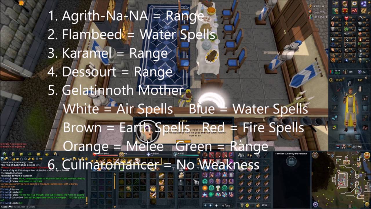 Runescape - Recipe for Disaster - Defeating the Culinaromancer (Last ...