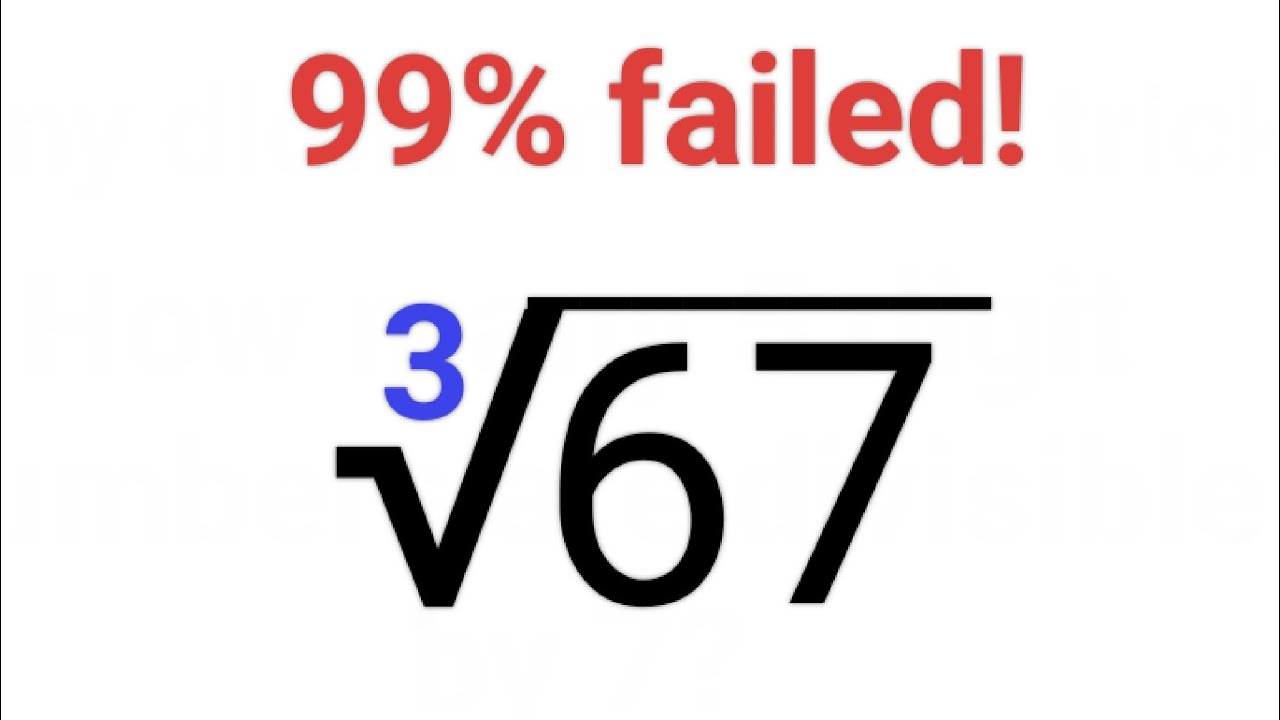 Find Cube Root In Your Head fastandeasymaths cuberoot cube math mathematics findcuberoot Find Cube Root In Your Head fastandeasymaths cuberoot cube math mathematics findcuberoot