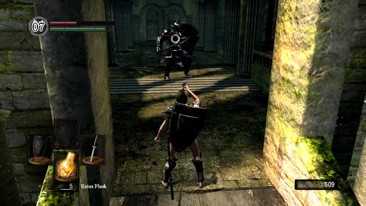 Dark Souls - 07 (Black Knight - Heavy Mace) - YouTube