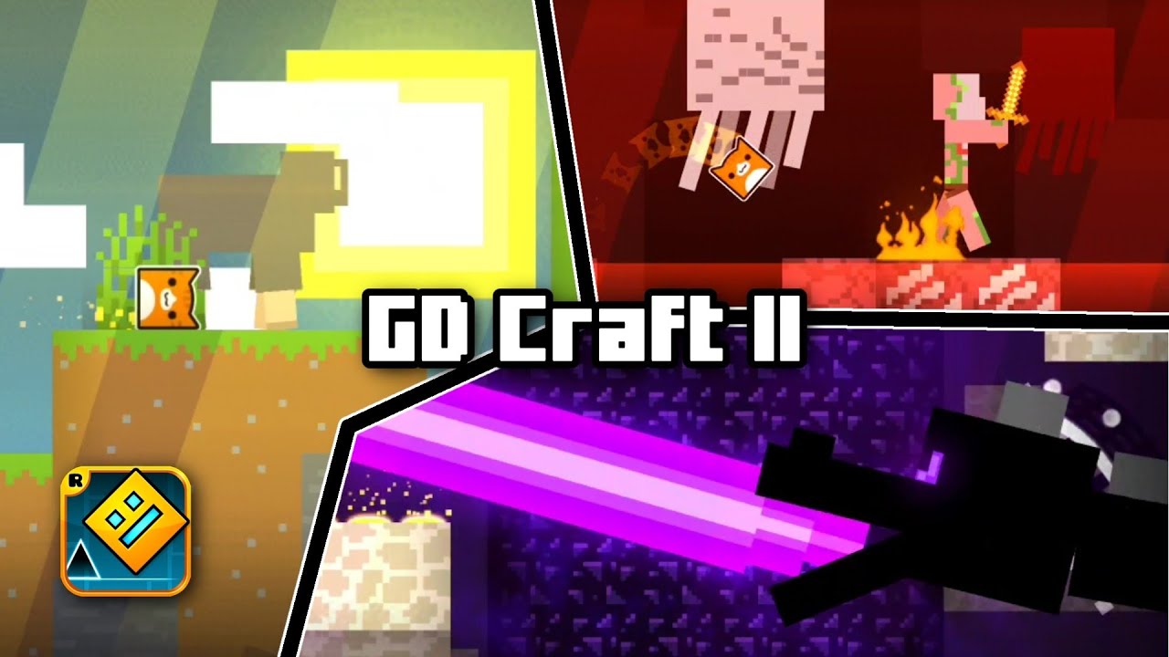[Minecraft] "GD Craft II" by Yizhacraft | Geometry Dash - YouTube