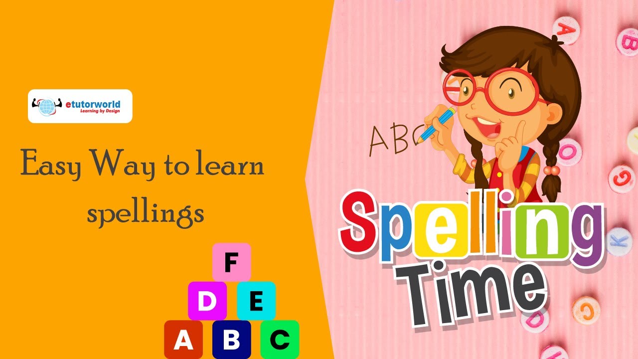 Do you know this is the best way your children can learn spellings ...