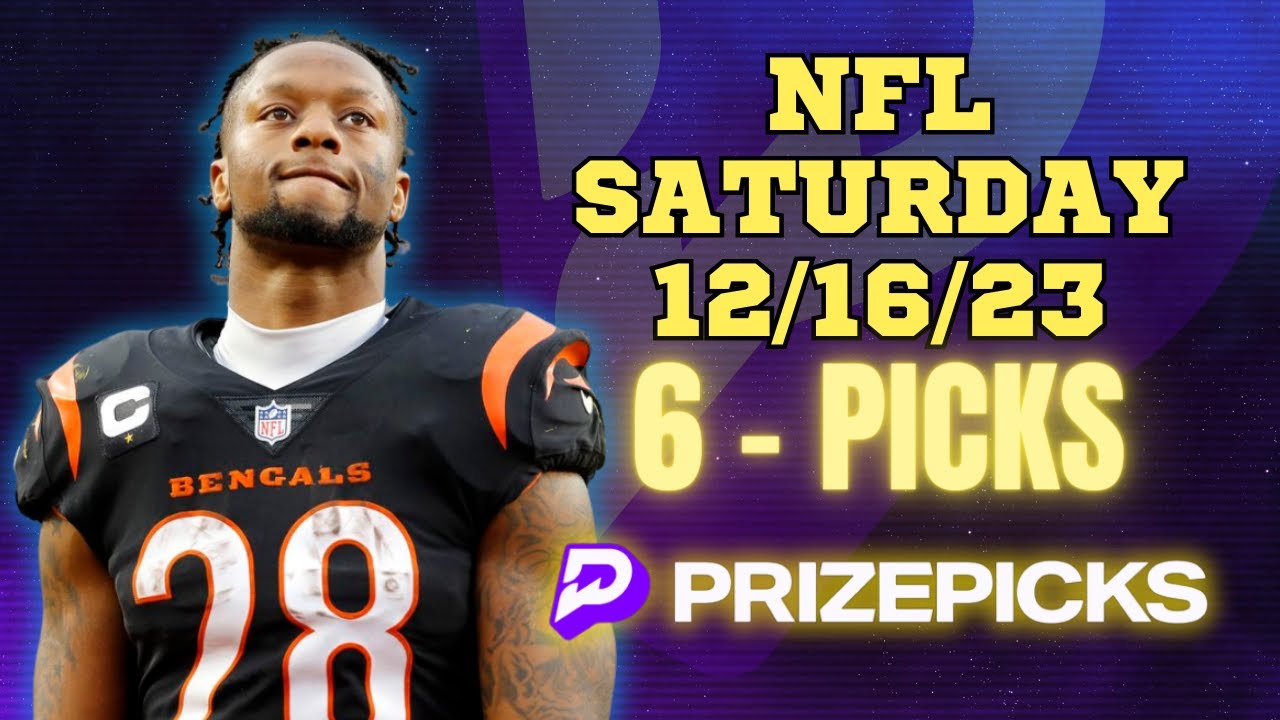 Prizepicks Best Picks Week 15 Nfl Saturday 12 16 23 Prop Bets