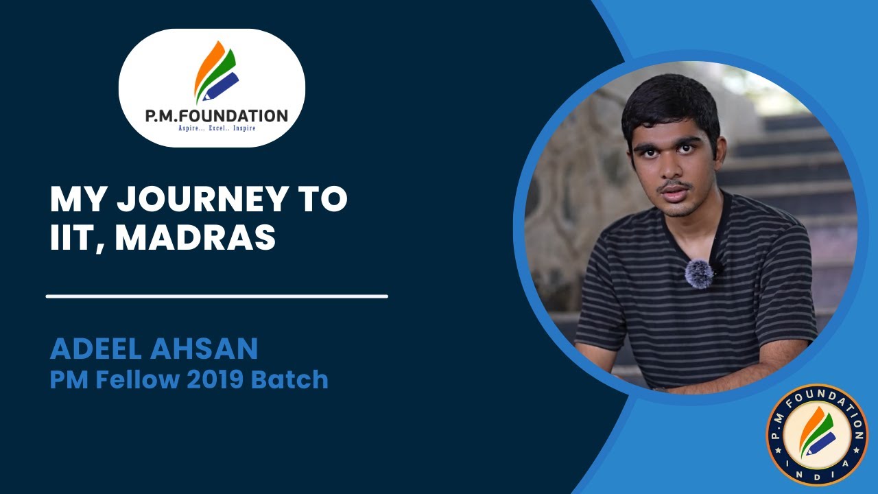 Pmf Talks 2023 My Journey To Iit Madras By Adeel Ahsan Youtube