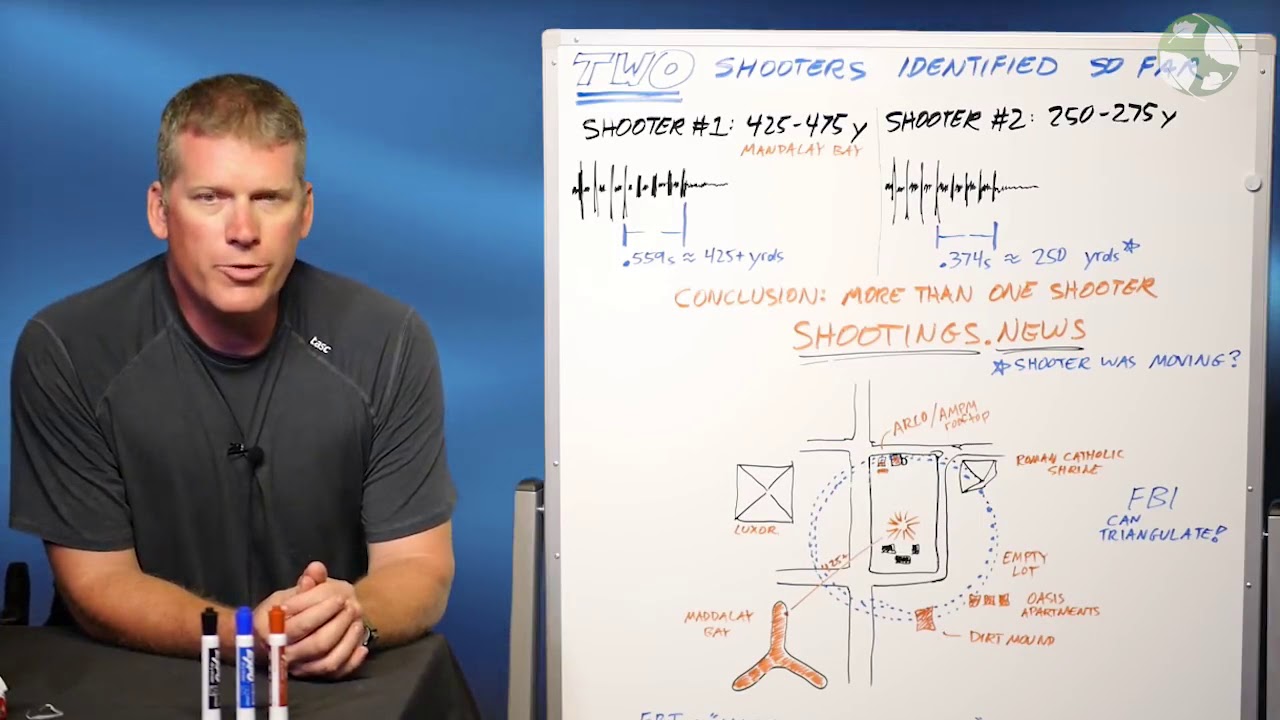 Forensic acoustic proof of SECOND shooter in Las Vegas - YouTube