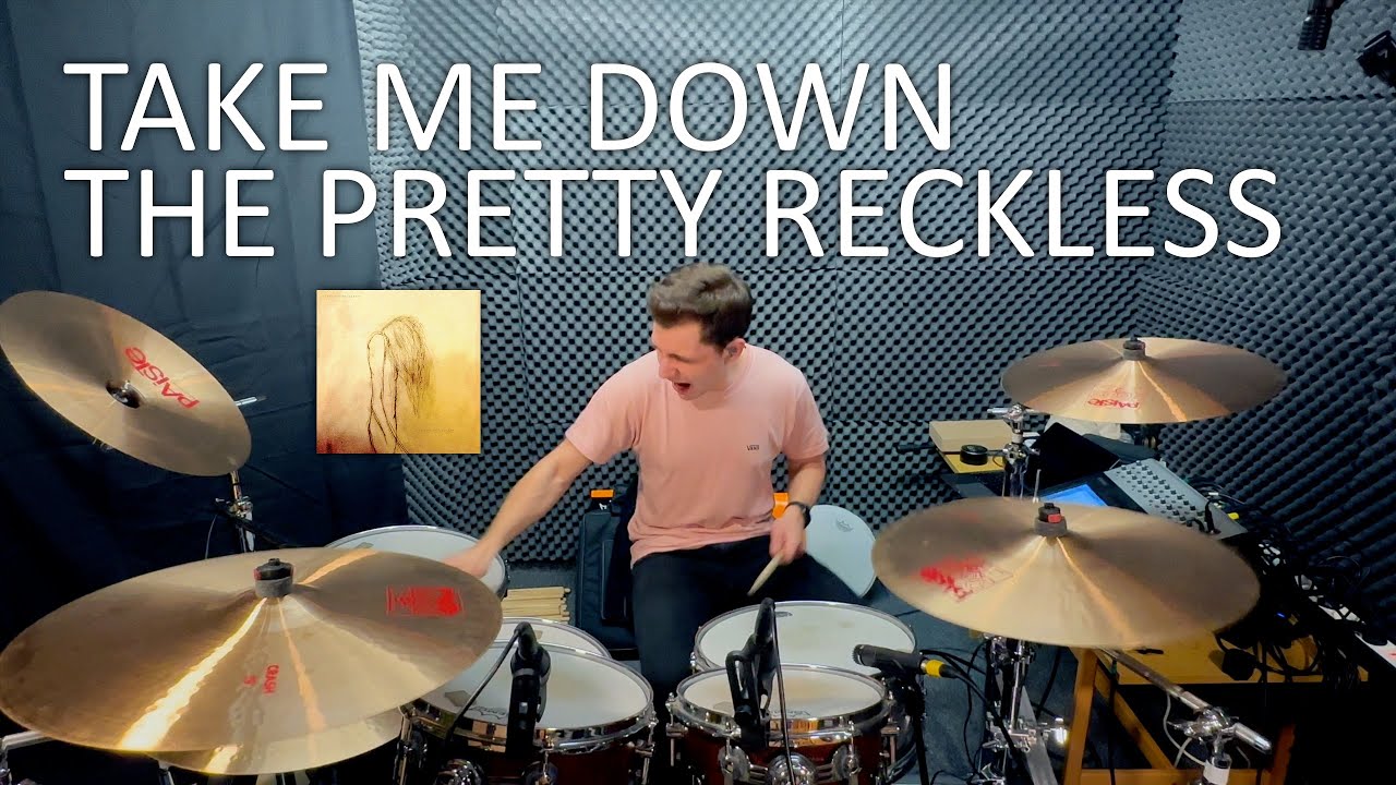 Take Me Down - Drum Cover - The Pretty Reckless - YouTube