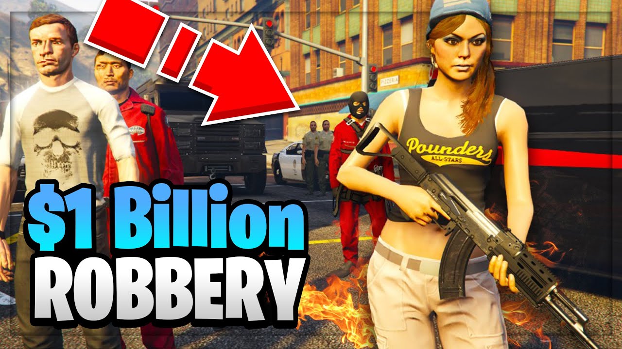 Billion Dollar Bank Robbery GTA 5 BIGGEST Bank Heist EVER YouTube billion-dollar-bank-robbery-gta-5-biggest-bank-heist-ever-youtube