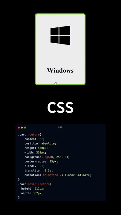 Windows logo using HTML & css#html #css - YouTube