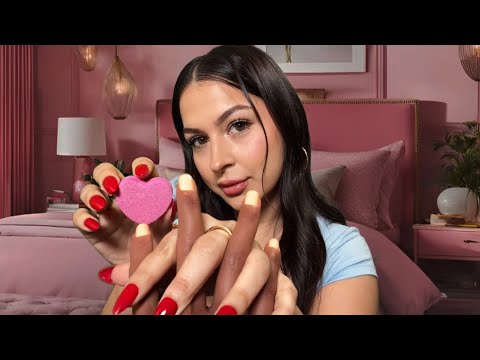ASMR Girl who is OBSESSED with you does your Summer Nails✨💅🏼☀️