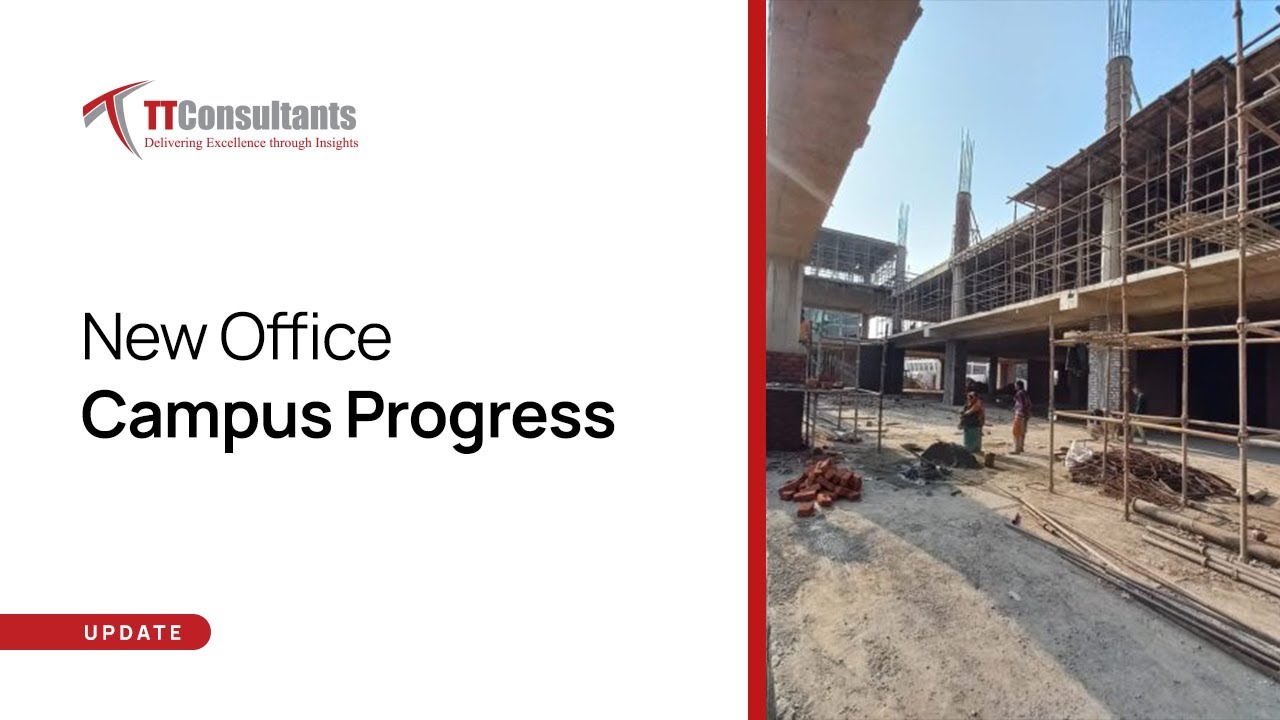 New Office Campus Progress - TT Consultants - YouTube