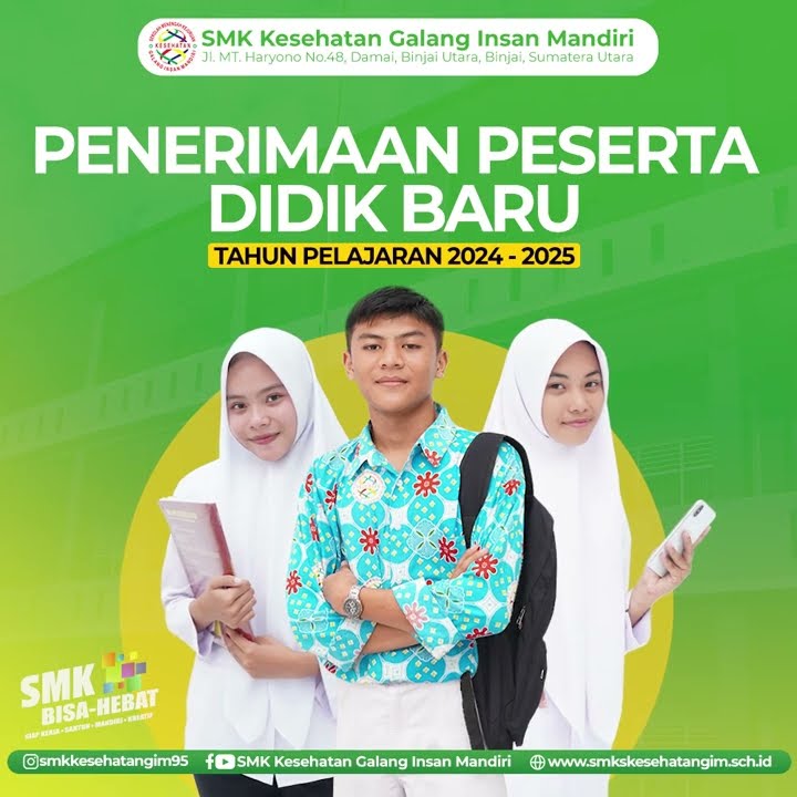Penerimaan Peserta Didik Baru Tahun 2024 2025 Smk Kesehatan Galang