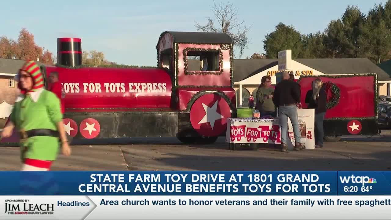 State Farm toy drive benefits Toys for Tots - YouTube